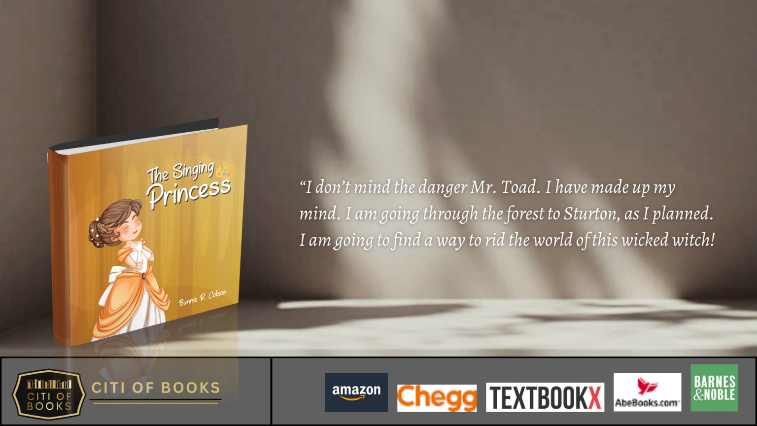 Bunnie Colson’s fantastic children’s book, “The Singing Princess,” is ...