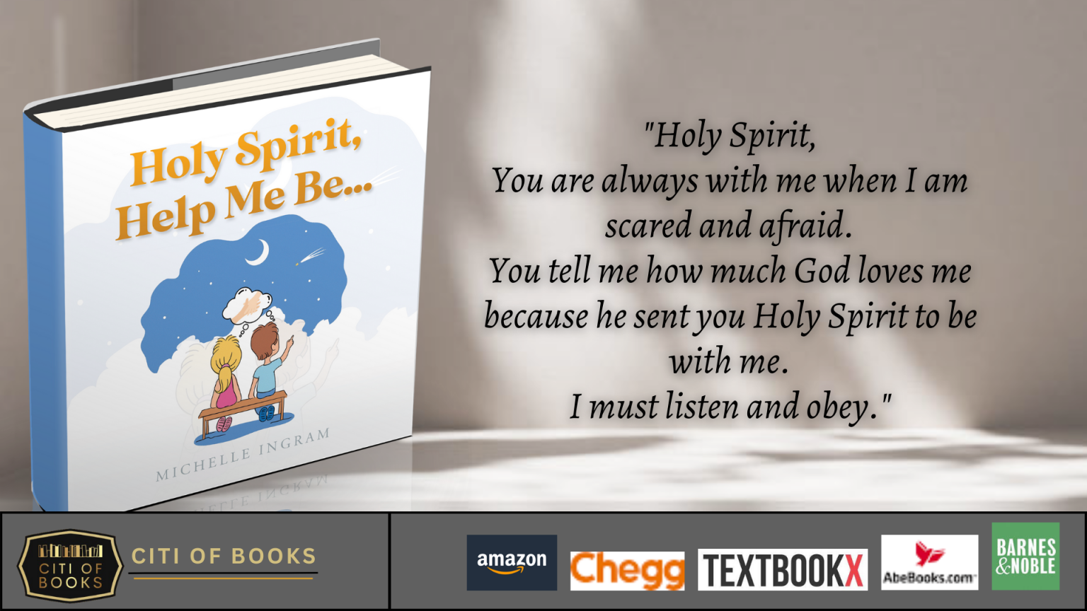 “Holy Spirit, Help Me Be…” by Michelle Ingram is now available for ...