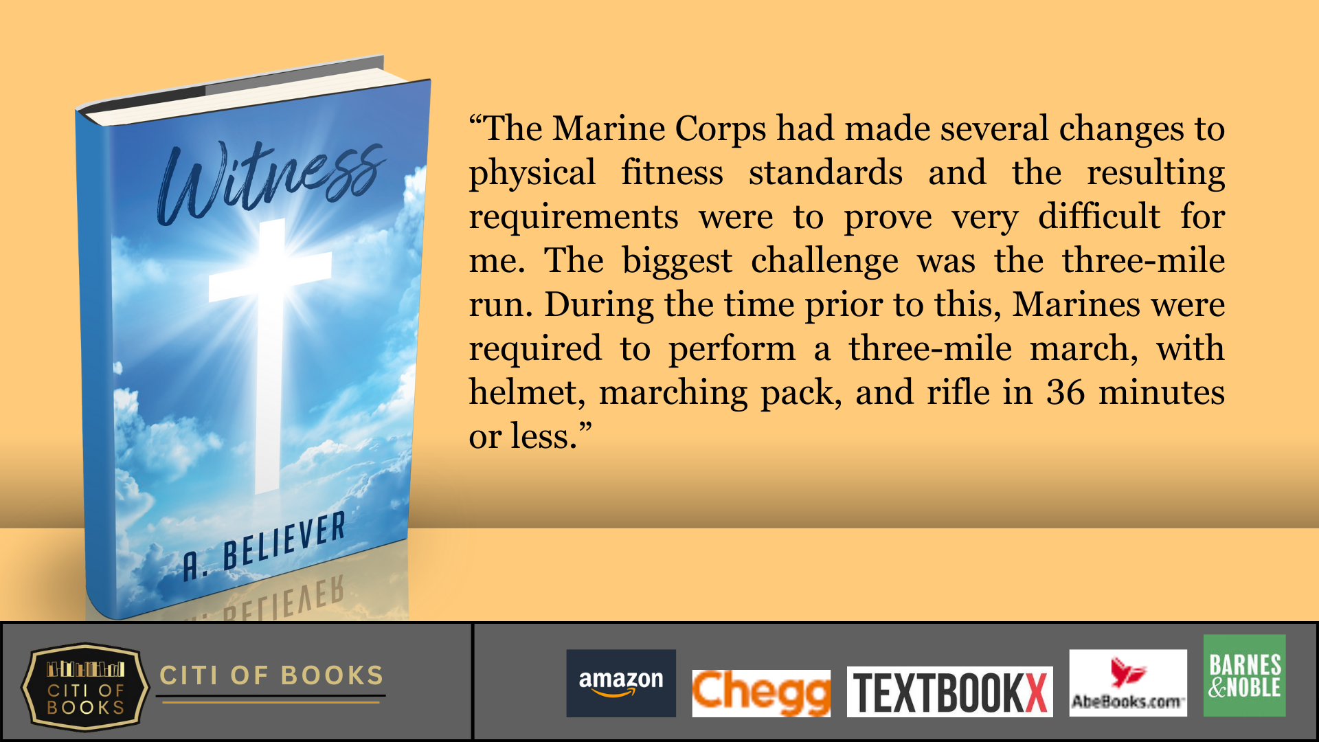 “Witness” by A. Believer is now available for purchase | Citi of Books