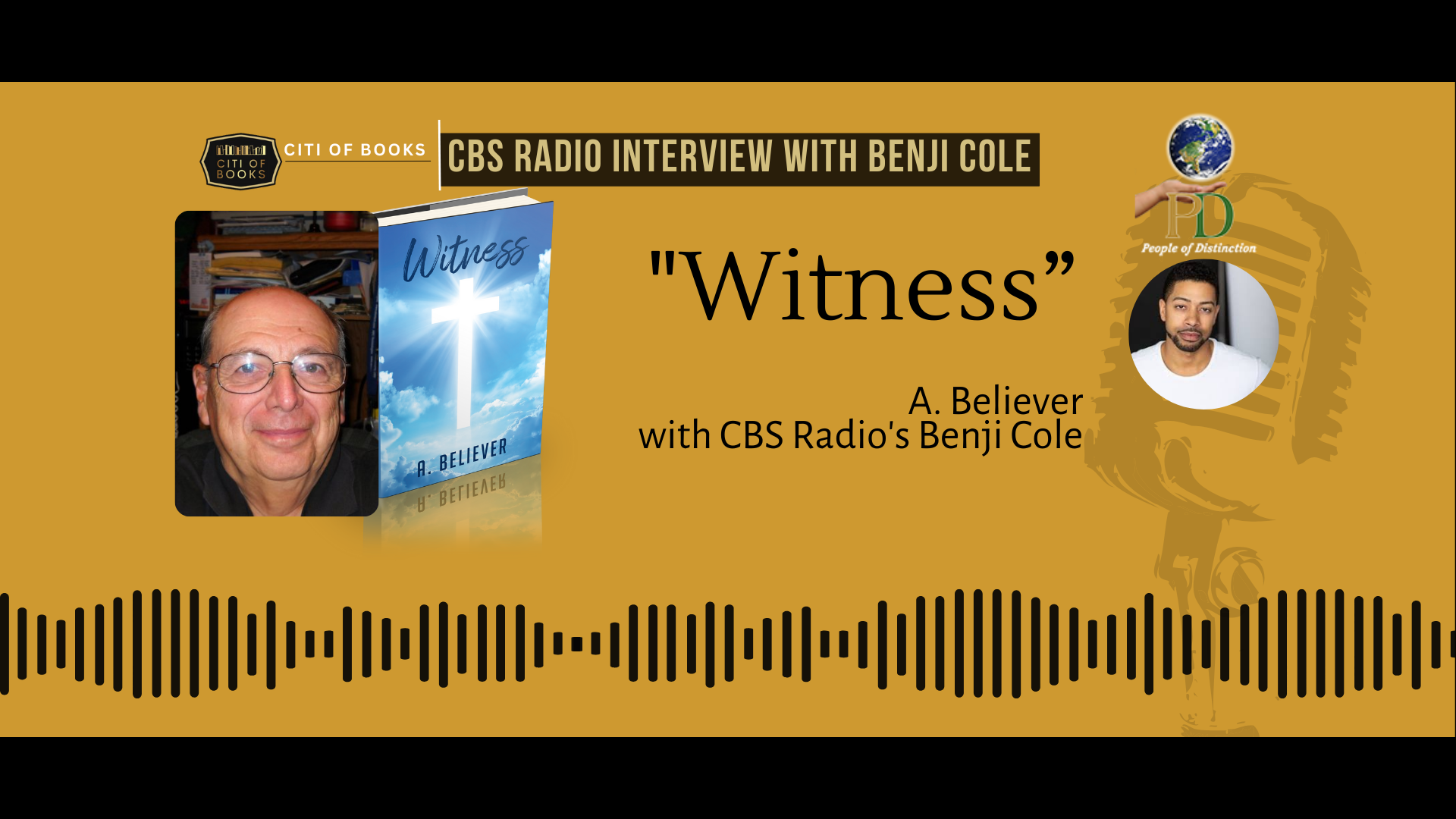 Benji Cole of CBS Radio interviews the author of the spectacular book ...
