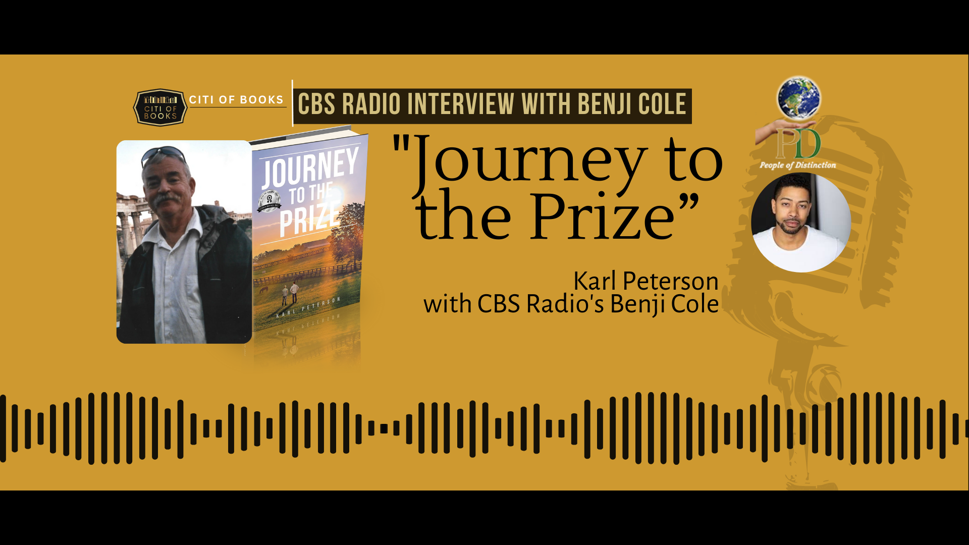 “Journey to the Prize” by Karl Peterson was featured in an interview ...