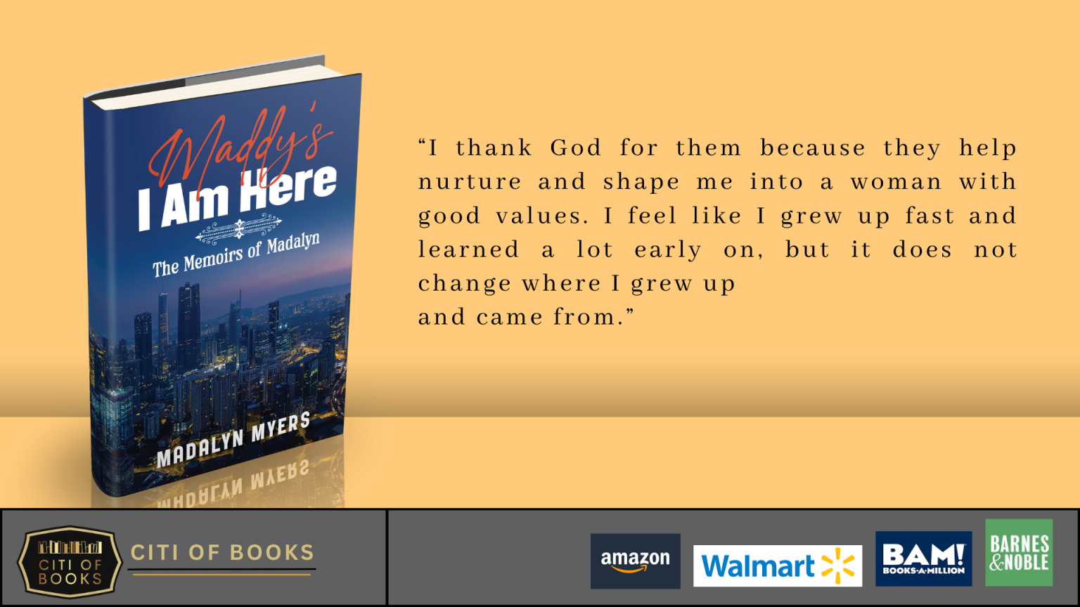 “Maddy's I Am Here: The Memoirs of Madalyn” by Madalyn Myers is now ...