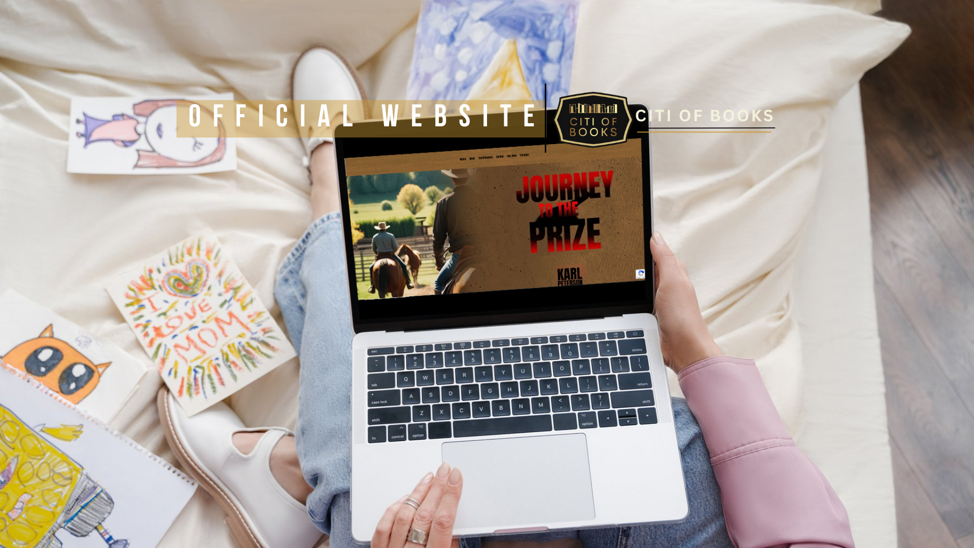 Karl Peterson’s official website is now live | Citi of Books