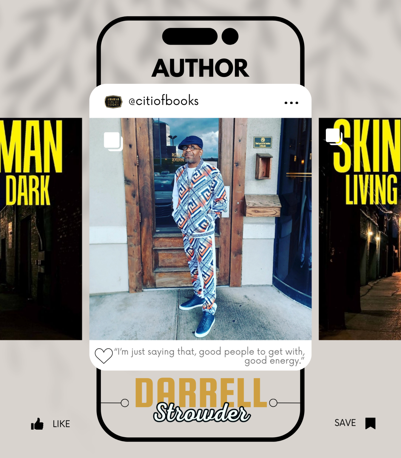 “The Skinny Man Living In The Dark” by Darrell Strowder is now ...