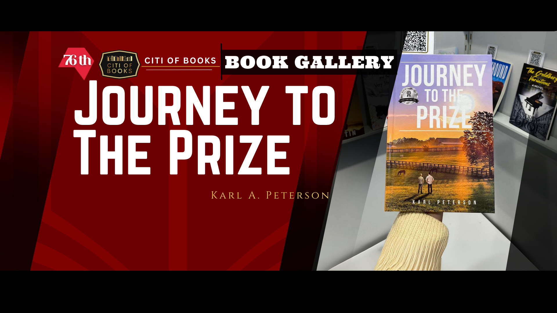 “Journey to the Prize” by Karl Peterson was displayed at the 2024 ...
