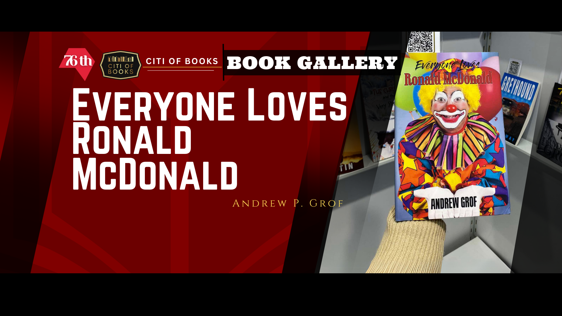“Everyone Loves Ronald McDonald” by Andrew Grof was displayed at the ...
