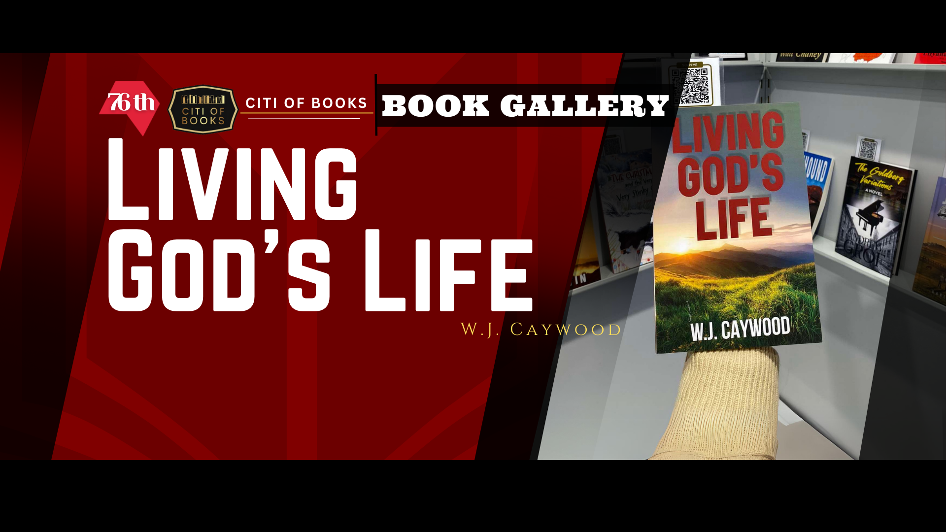 “Living God's Life” by W.J. Caywood was displayed at the 2024 ...