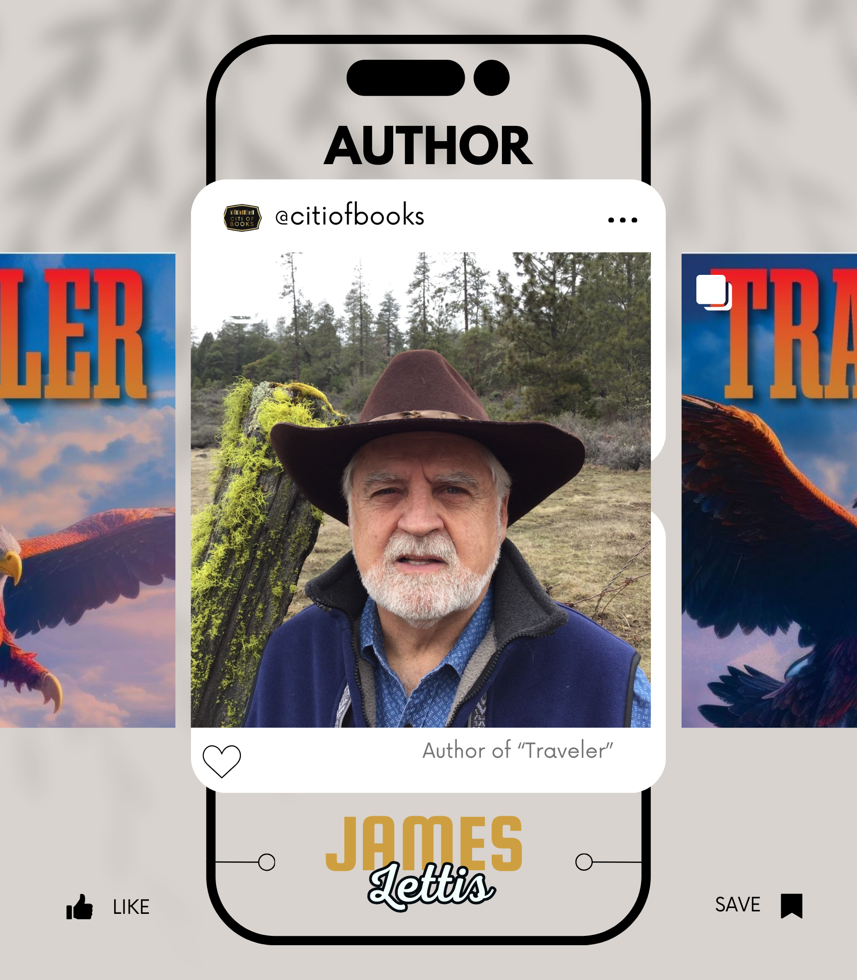 “Traveler” by James Lettis is now available for purchase | Citi of Books