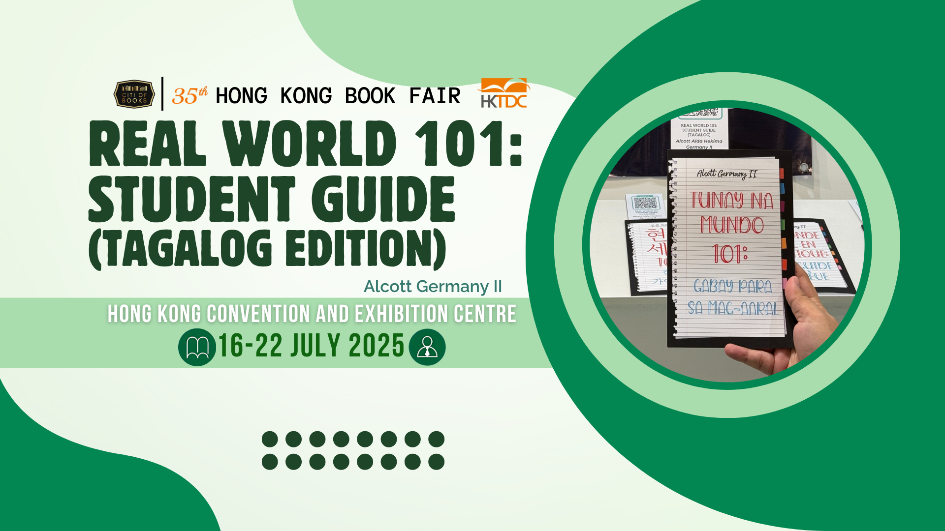 “Real World 101: Student Guide” (Tagalog Edition) by Alcott Germany II ...