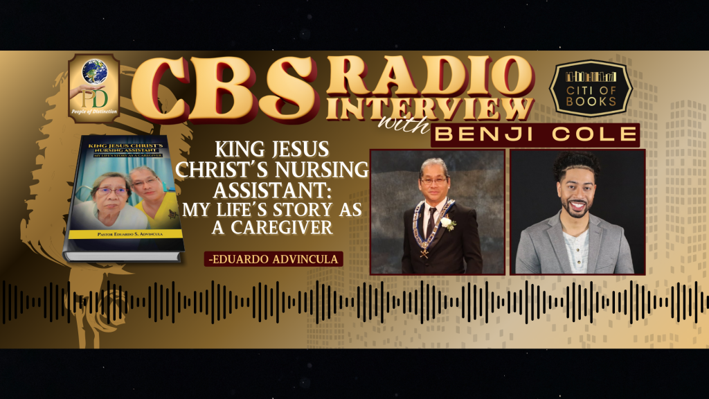 Benji Cole of CBS Radio interviews the author of the book “King Jesus ...