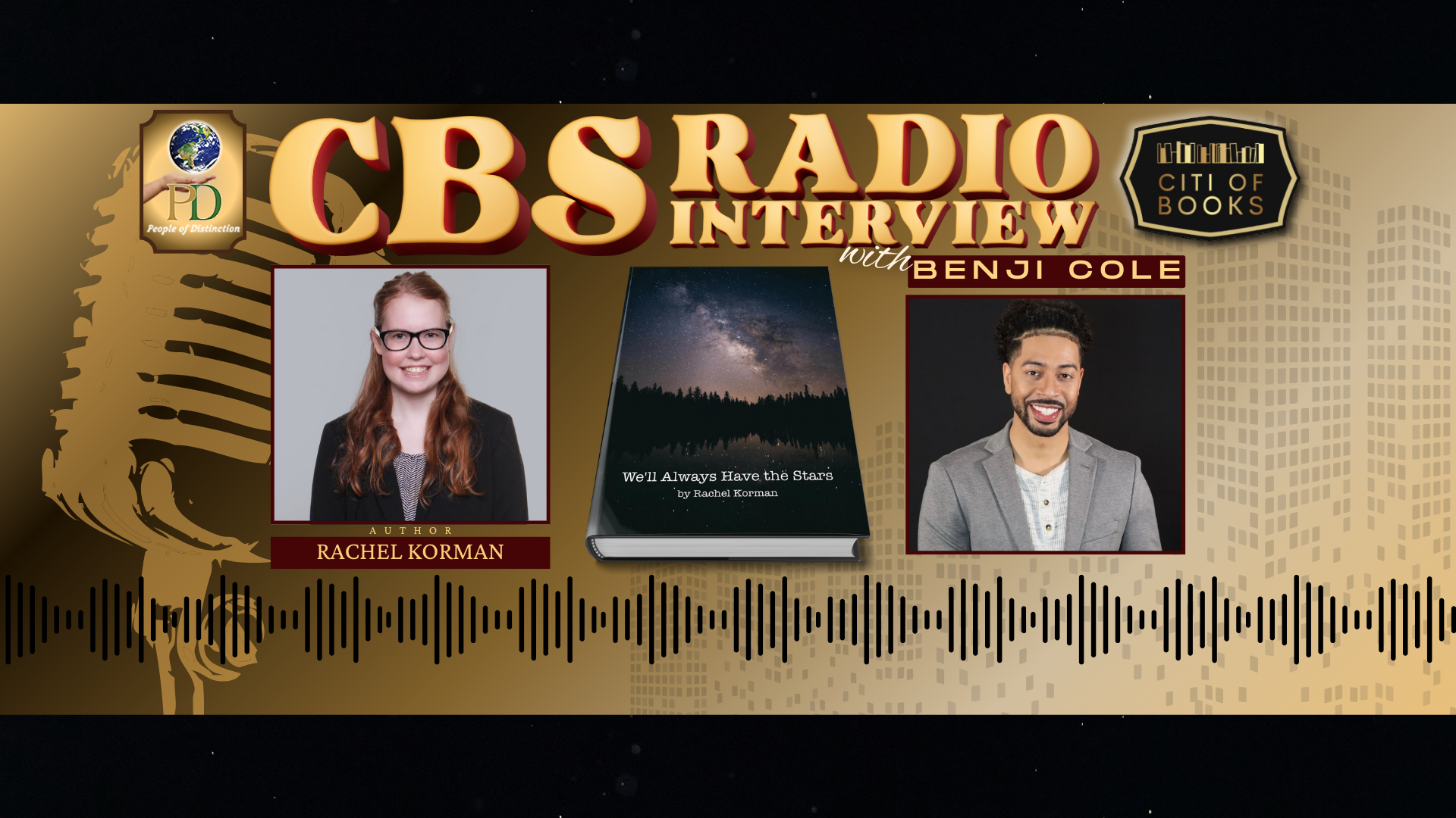 Benji Cole of CBS Radio interviews the author of the book “We'll Always ...