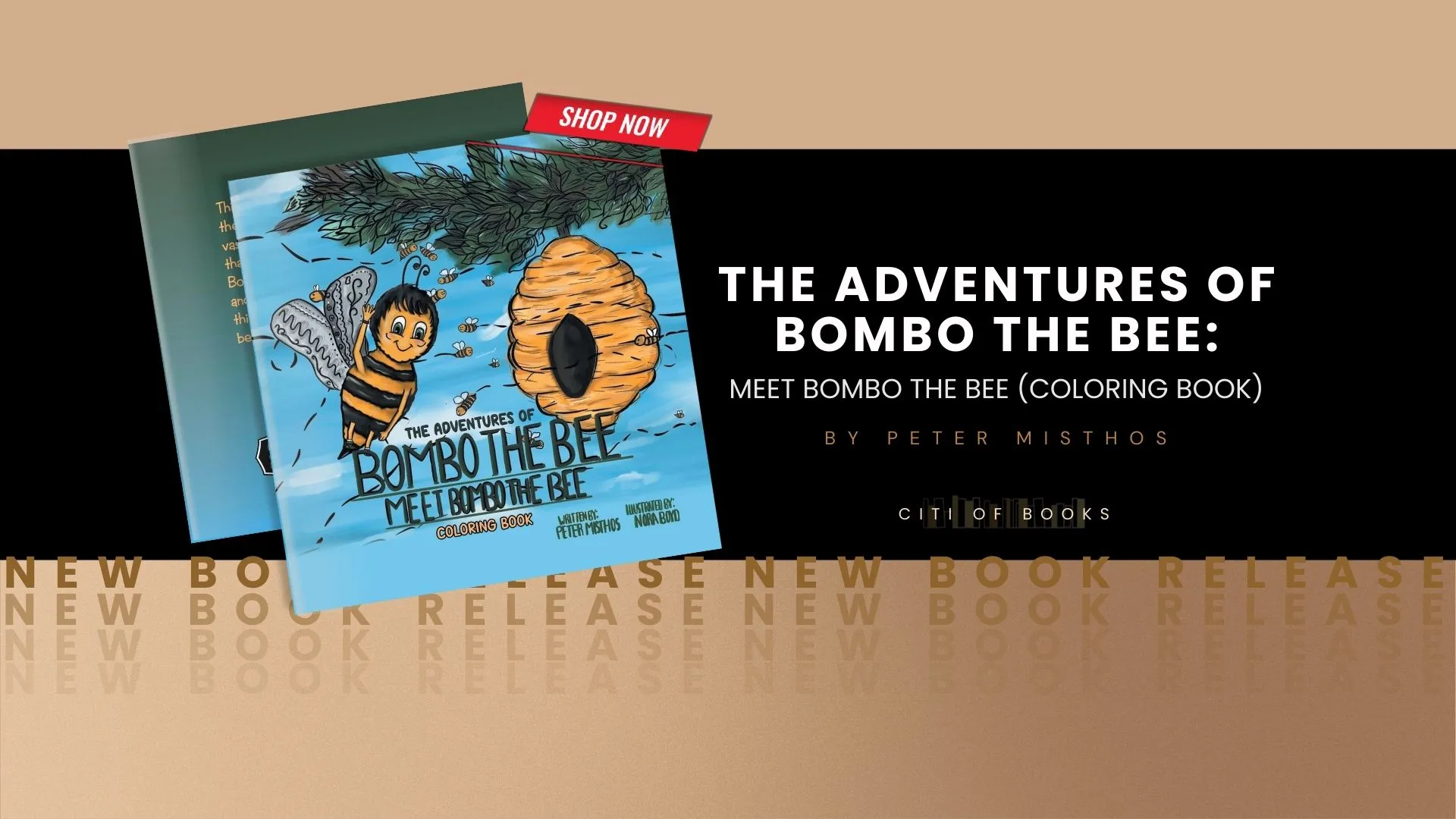“The Adventures of Bombo the Bee: Meet Bombo the Bee (Coloring Book ...
