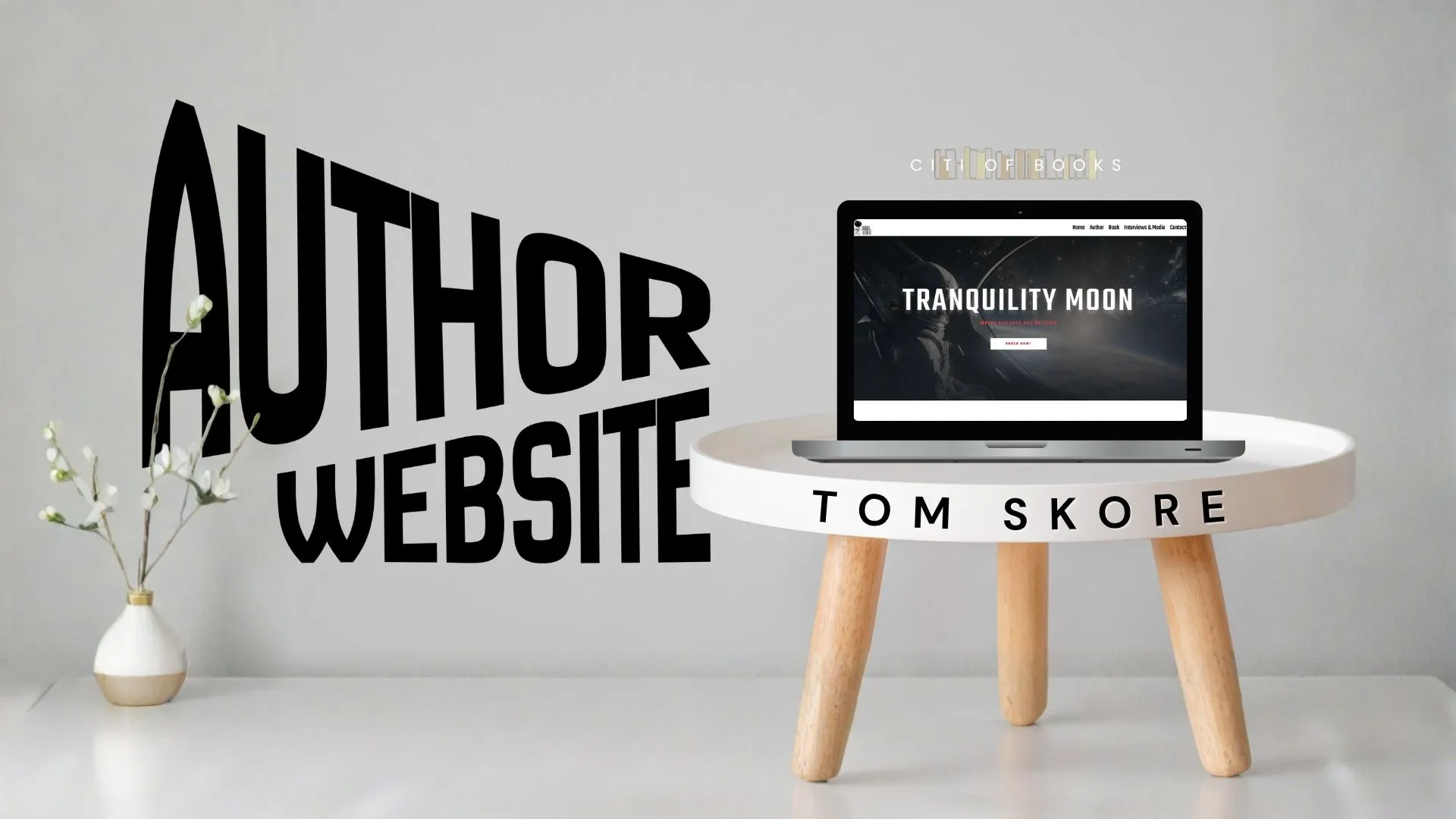 Tom Skore's Official Website is now live! | Citi of Books