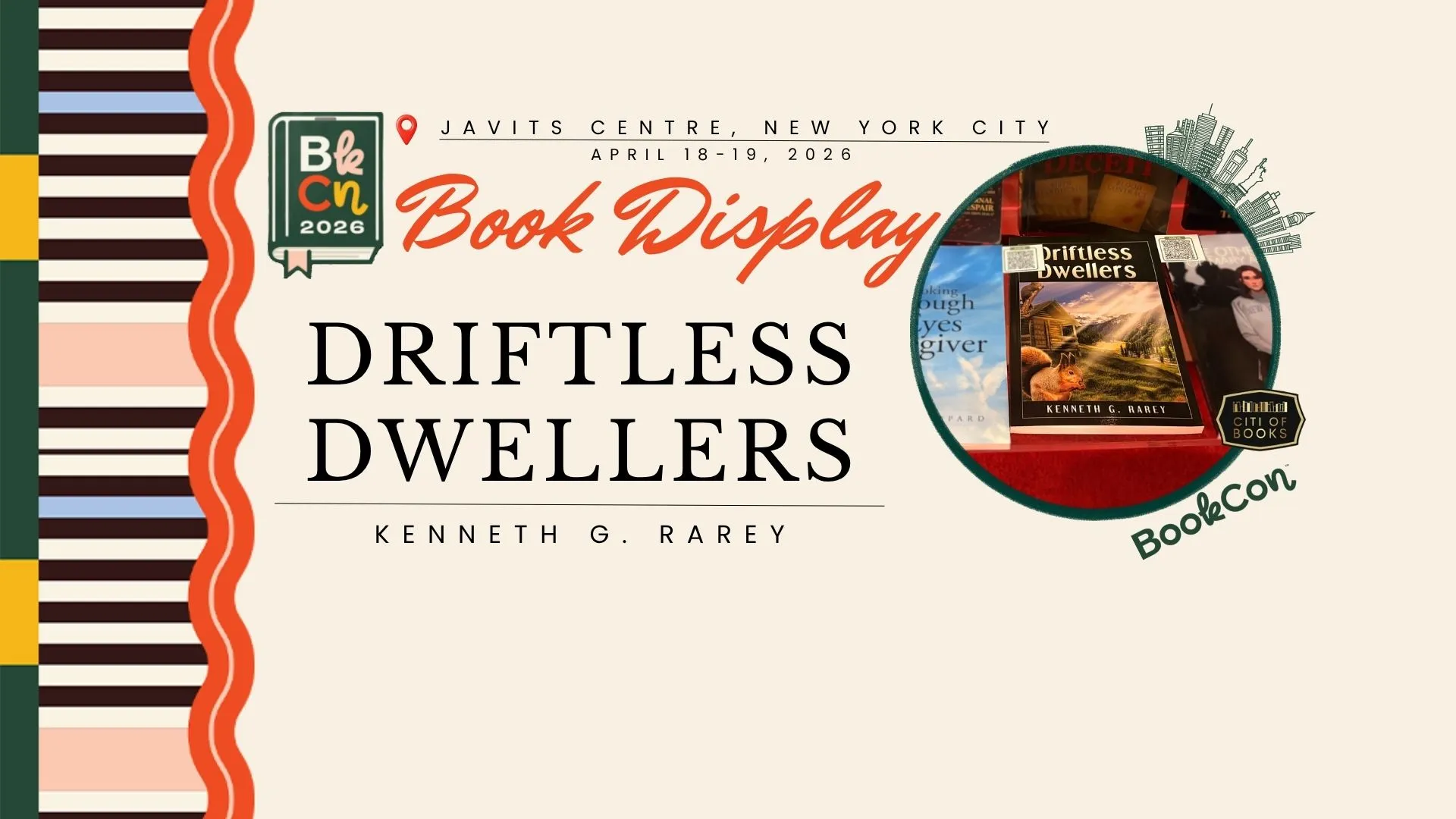 Featured at BookCon 2026: "Driftless Dwellers" by Kenneth G. Rarey ...